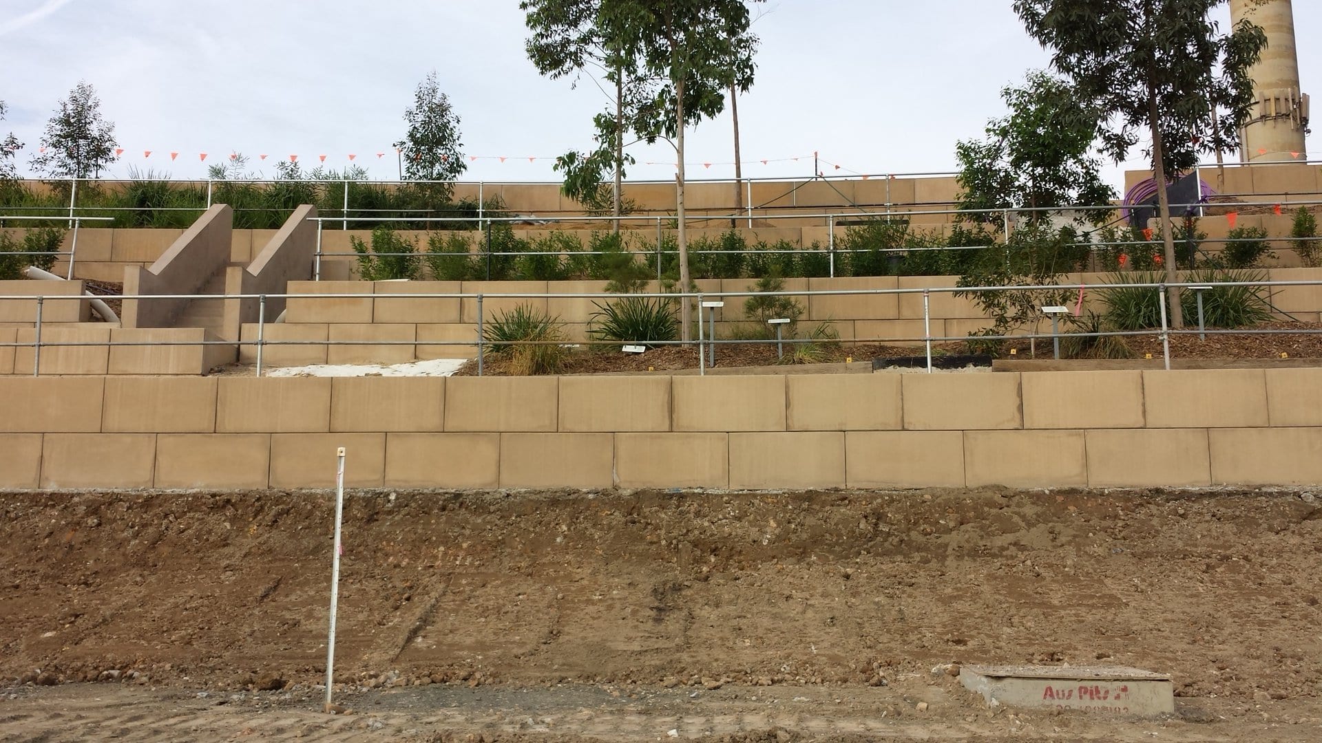 MagnumStone Retaining Wall Barangaroo - MagnumStone®