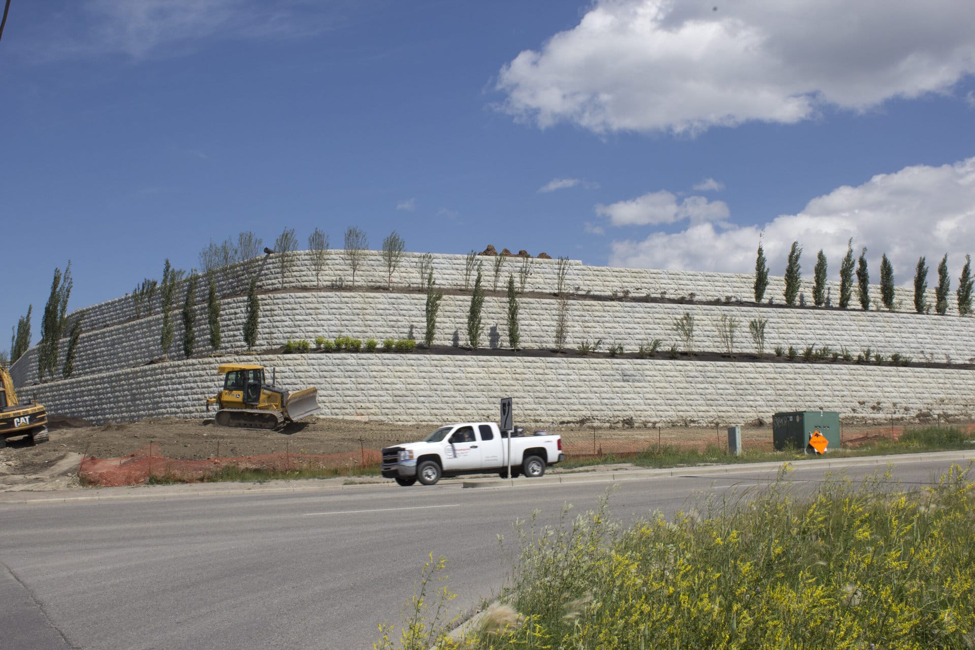 Aspen Heights Calgary Retaining Wall - MagnumStone®