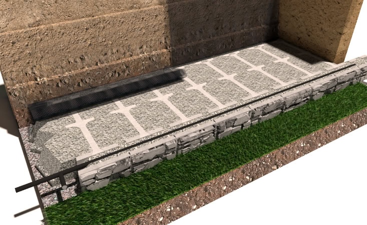 Gravity Retaining Wall Unit Installation – MagnumStone®
